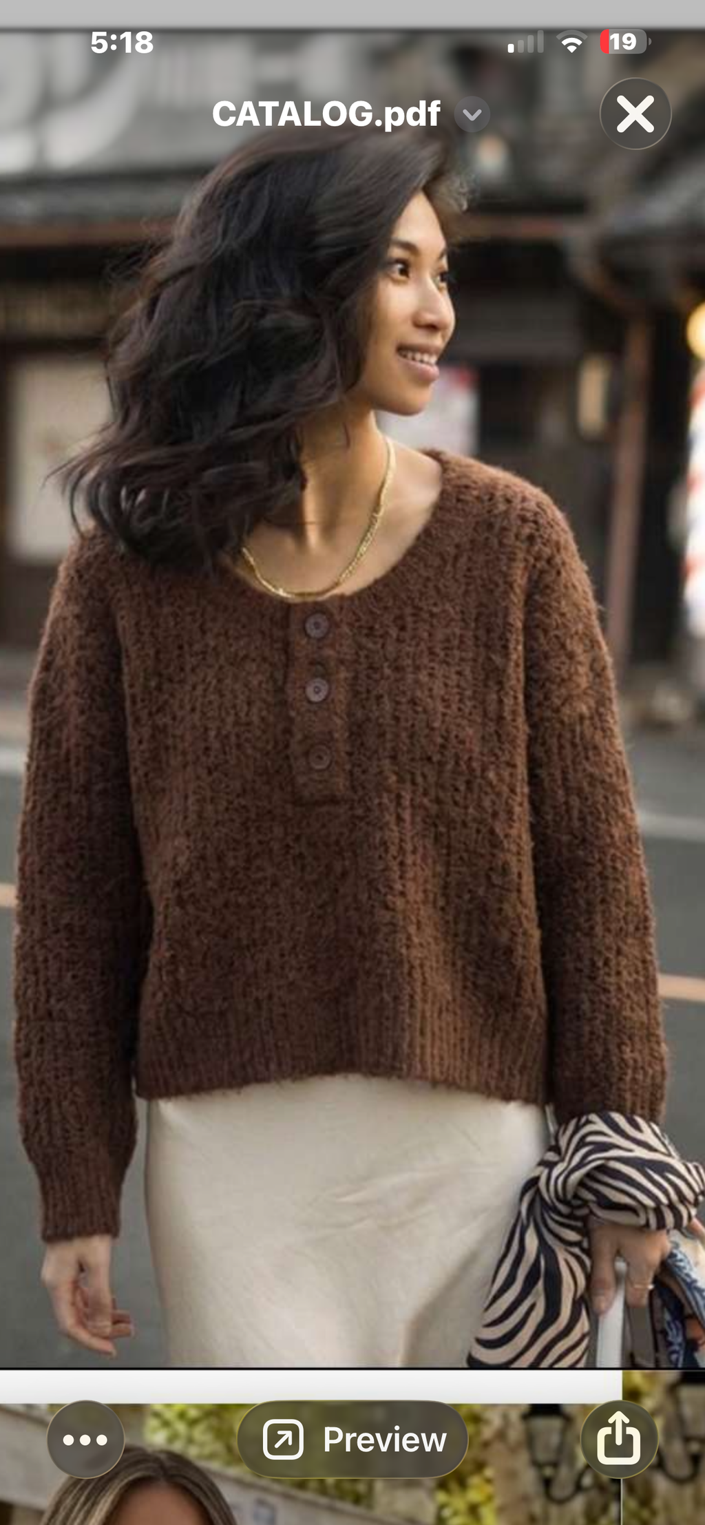 Ella knit - chocolate – Blush Clothing and Accessories